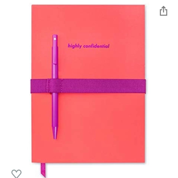 kate spade | Office | Nwt Kate Spade Highly Confidential Notebook With ...